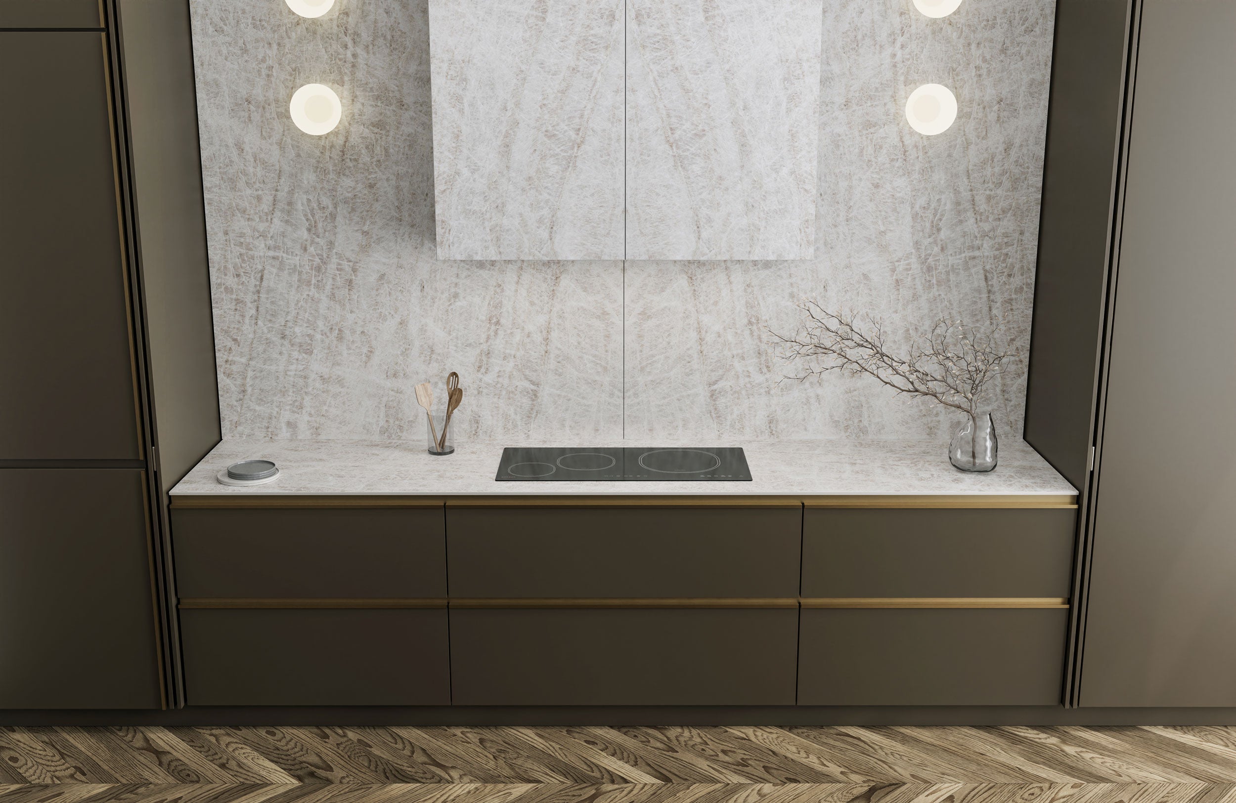 Marmi Quarzite Taj Mahal Bookmatched (Lappato Matte) - Cream Marble ...