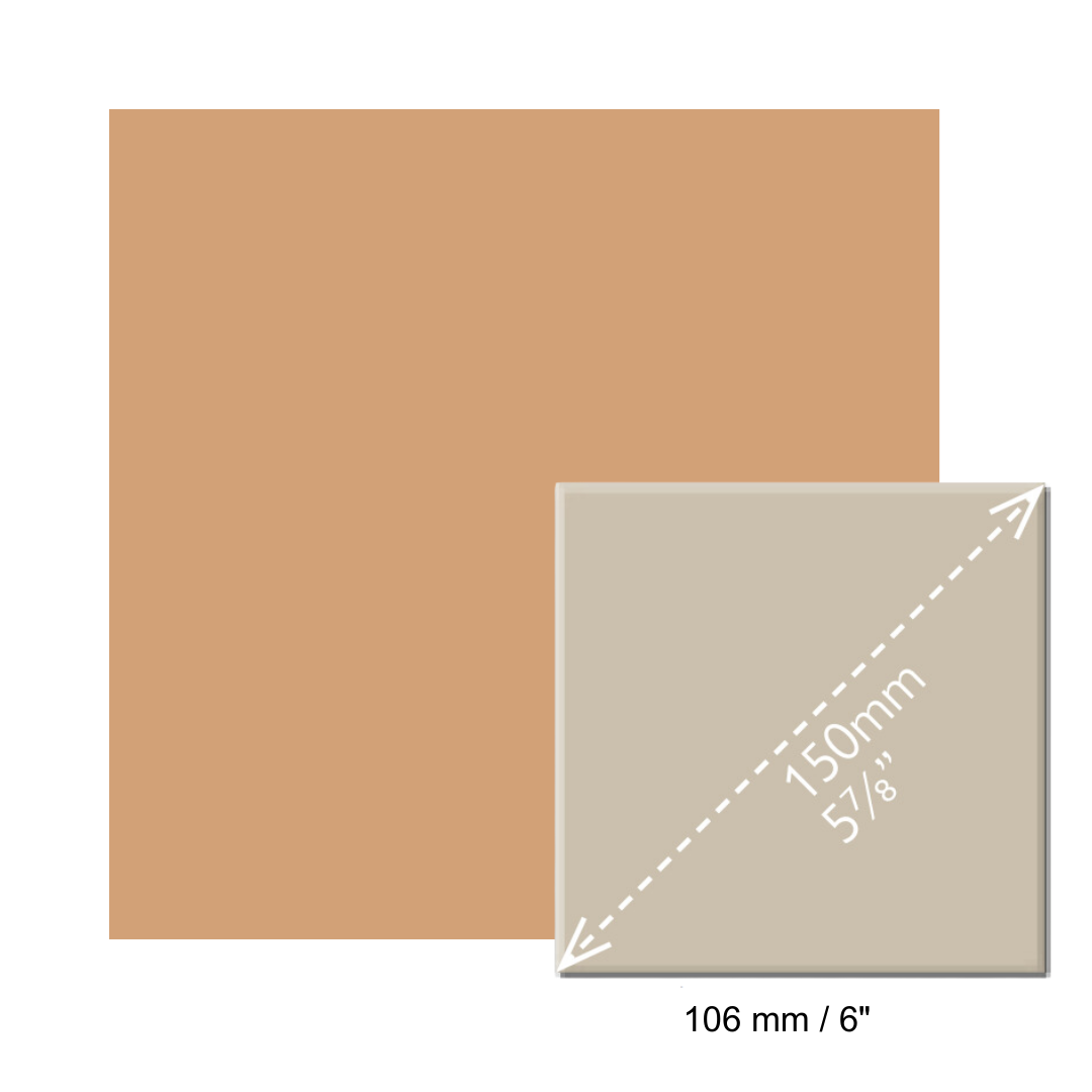 Squares - Buff - Buff Square Effect Matt Quarry Tiles Tile – European ...