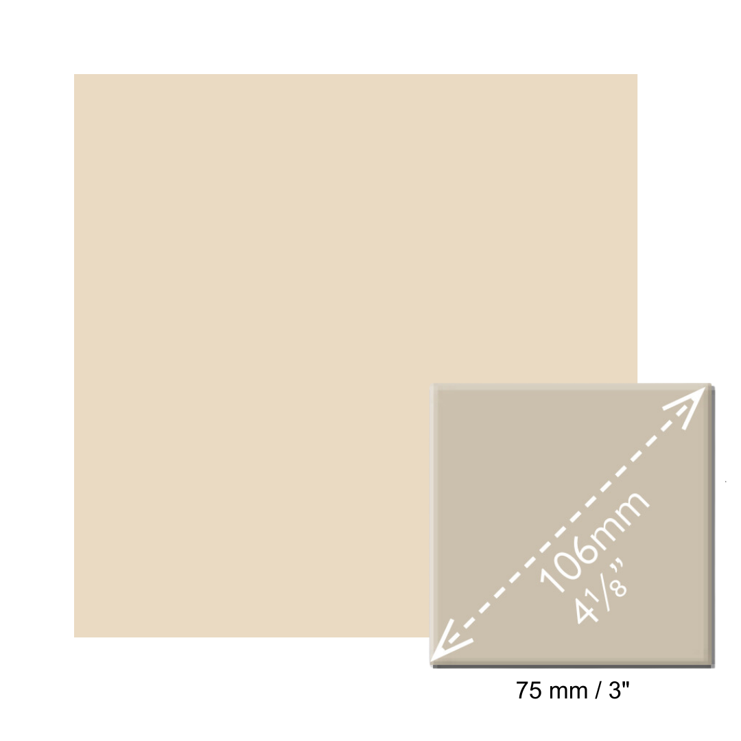 Squares - White - White Square Effect Matt Quarry Tiles Tile – European ...