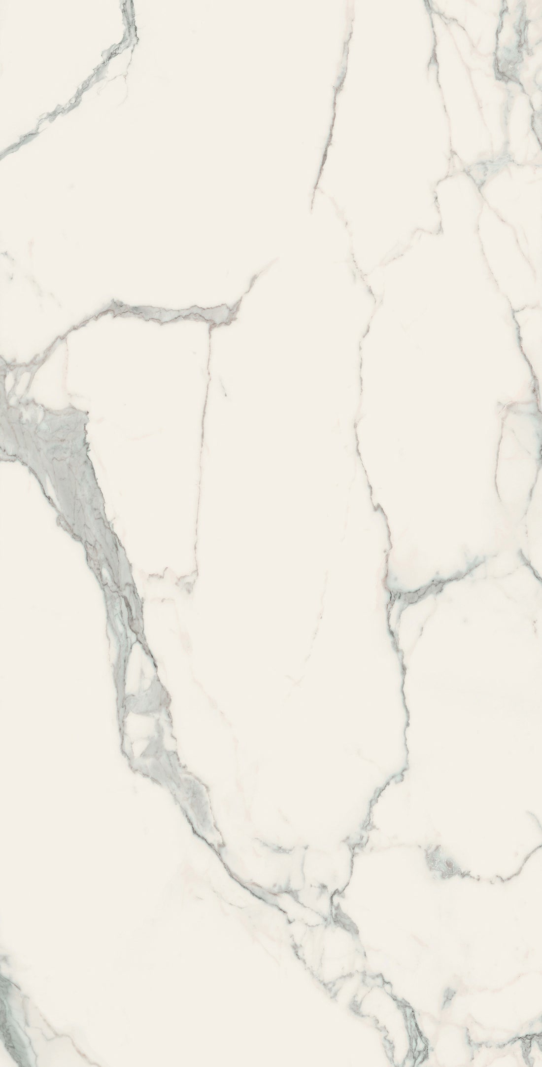 Marmi Statuario (Glossy) - White Marble Effect Polished Porcelain Tile ...