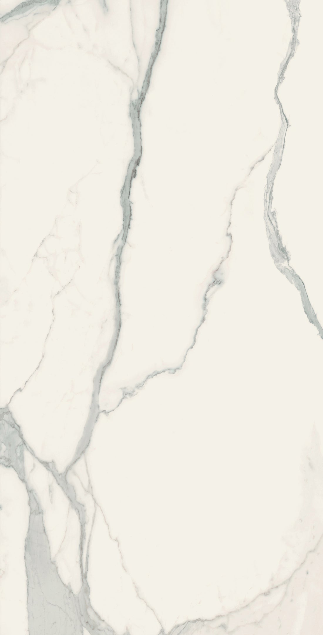 Marmi Statuario (Glossy) - White Marble Effect Polished Porcelain Tile ...