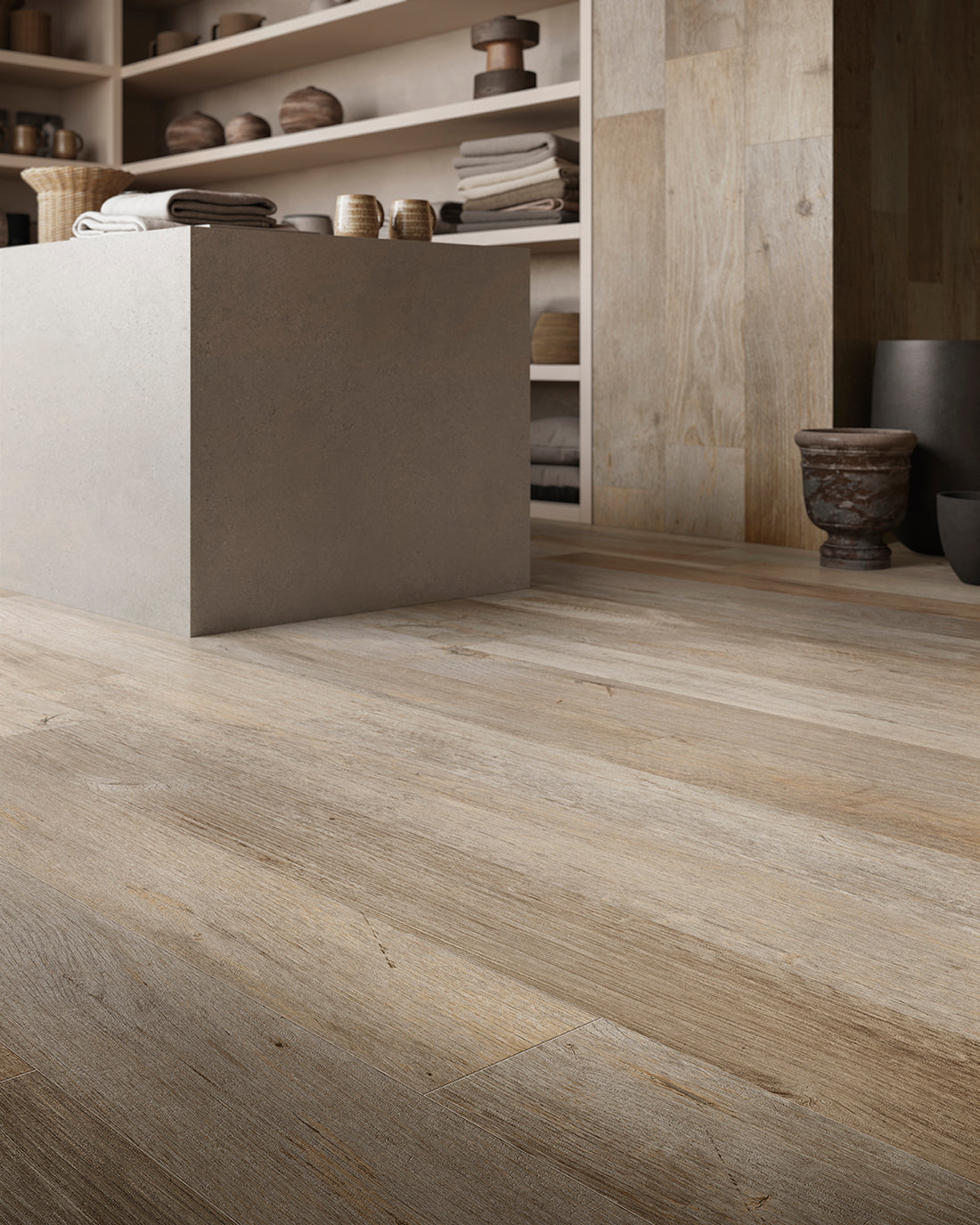 Ostuni Wood Walnut - Brown Wood Effect Matt Porcelain Tile – European ...