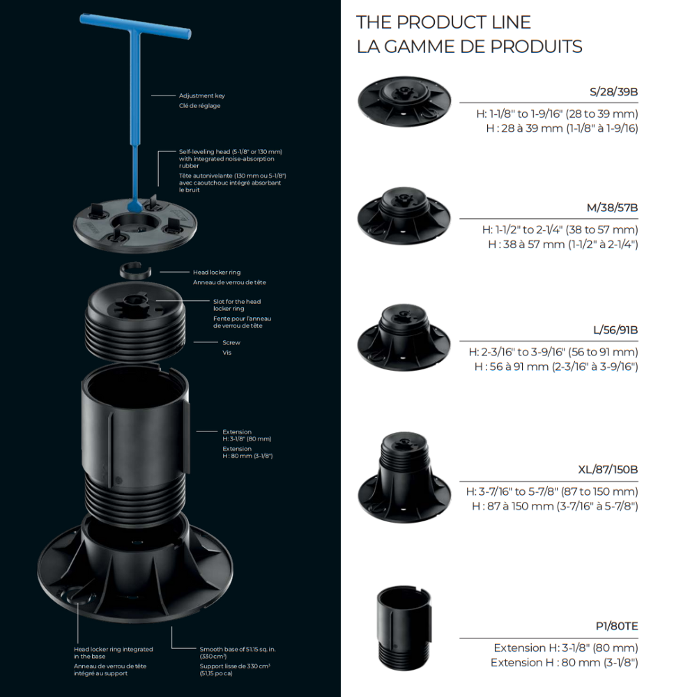 Mapei PP Level Duo Maxi Pedestal Head Adjustment Key for 4mm joints ...