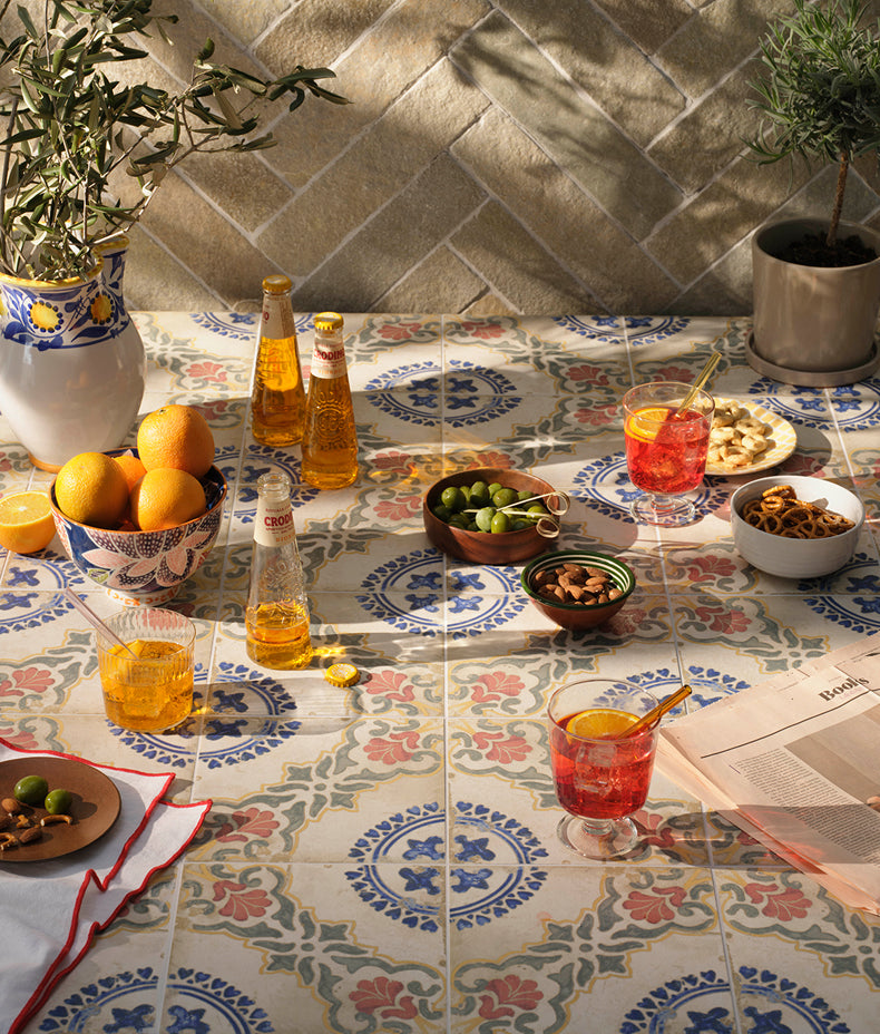 Sardinia Porcelain Dragonetti by Ca'Pietra - Patterned Decorative and ...