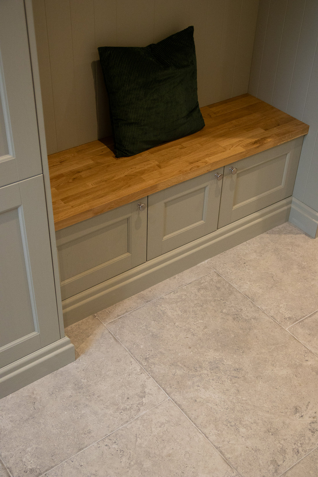 Tibur Ivory - White Stone Effect Matt Porcelain Tile – European Heritage