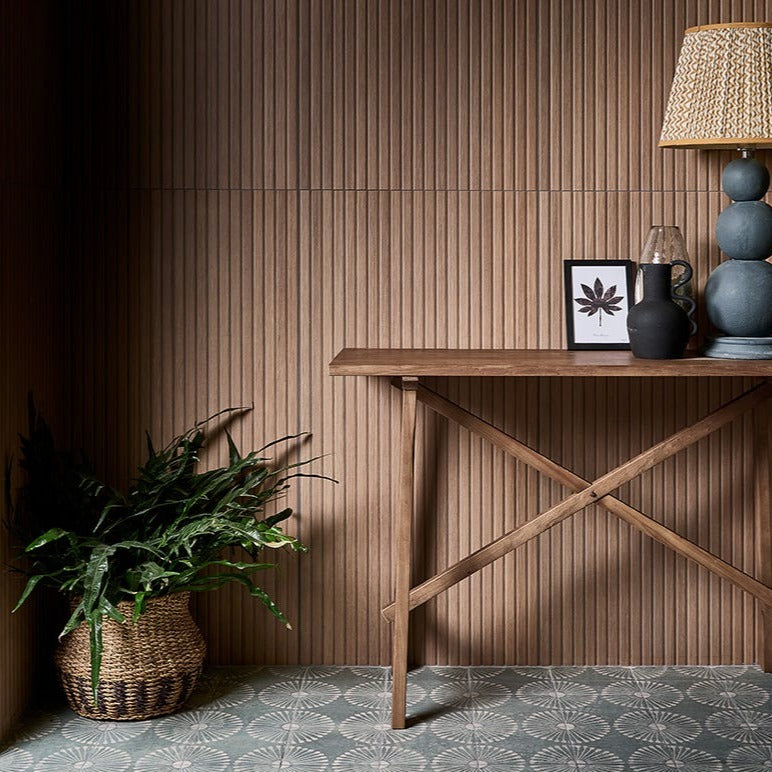 Kinfolk Porcelain Nut by Ca'Pietra - Brown Wood Effect Matt Porcelain ...