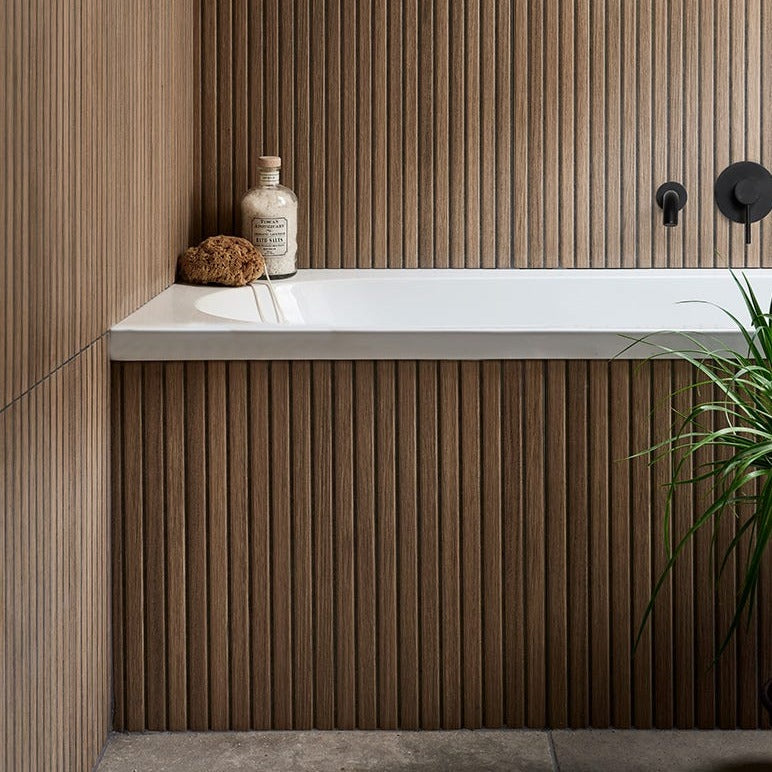 Kinfolk Porcelain Teak by Ca'Pietra - Brown Wood Effect Matt Porcelain ...