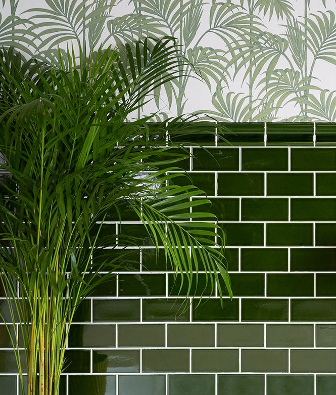 Victorian Style™ Ceramic Olive Green Crackle Glaze Metro - Green ...