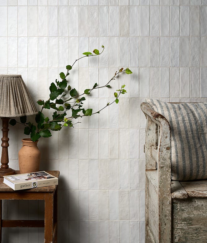 Oasis Ceramic White Matt - White Matt Ceramic Tile – European Heritage