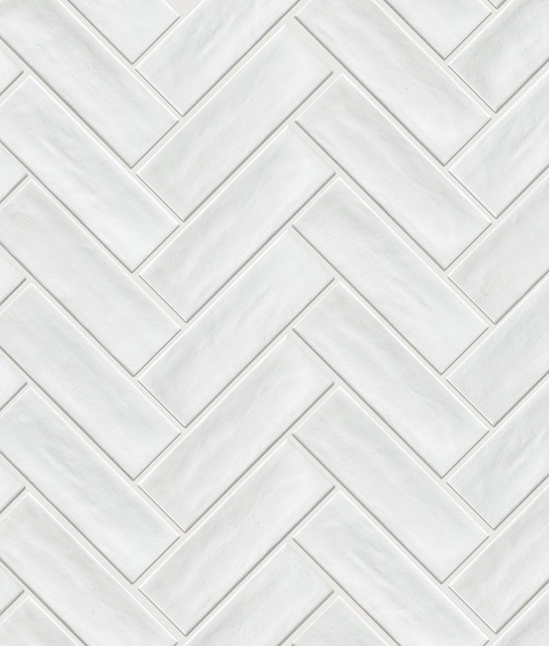 Petite Porcelain White Matt Finish by Ca'Pietra - Matt White Metro ...