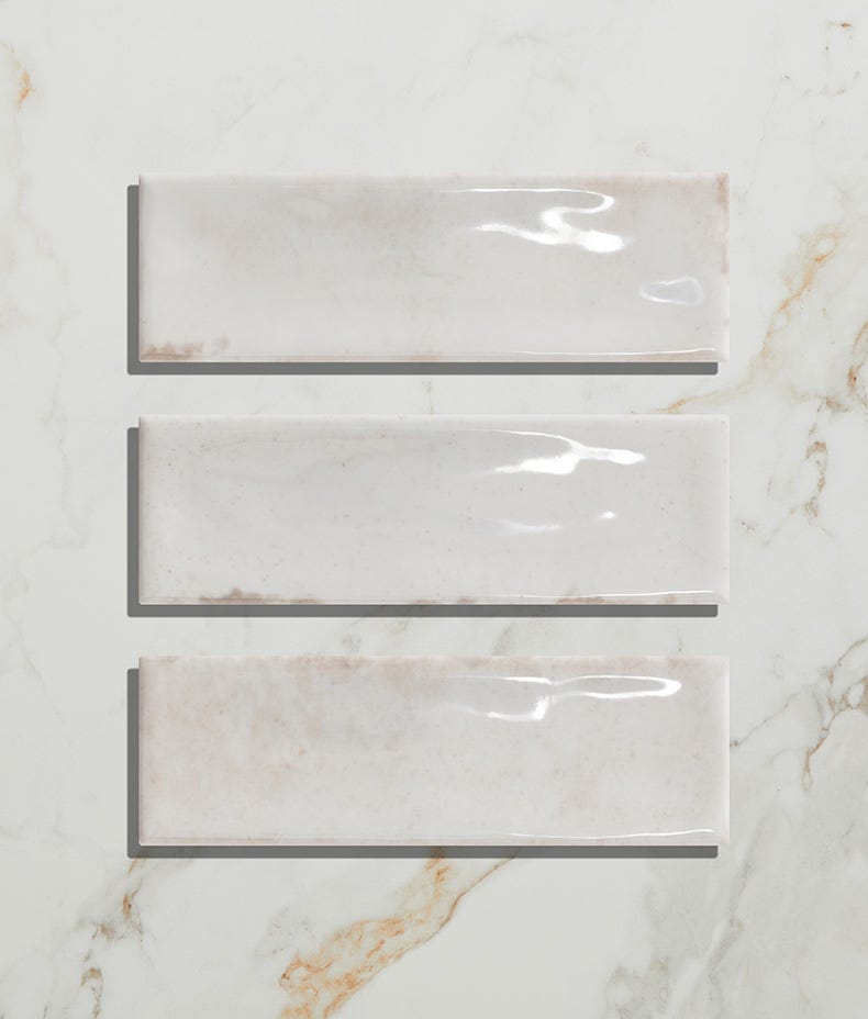 Petite Porcelain White Gloss Finish by Ca'Pietra - Gloss White Metro ...