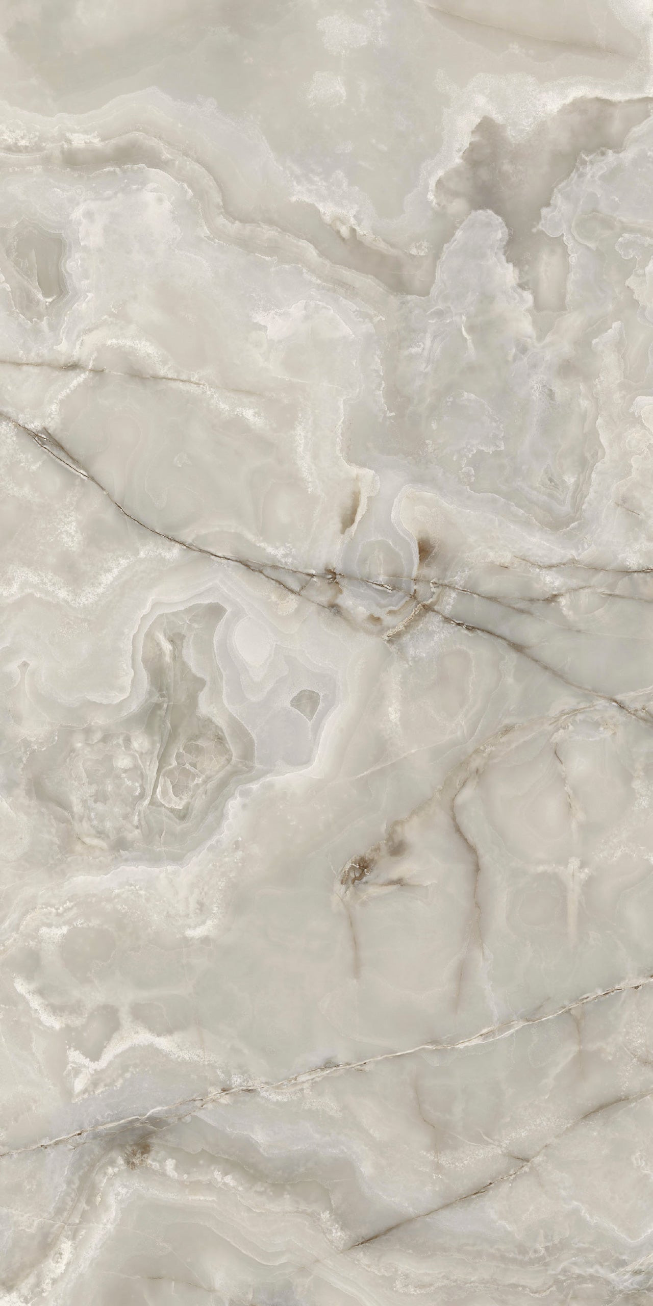 Onici Silver Onyx (Satin) - Grey Onyx Effect Honed Porcelain Tile ...