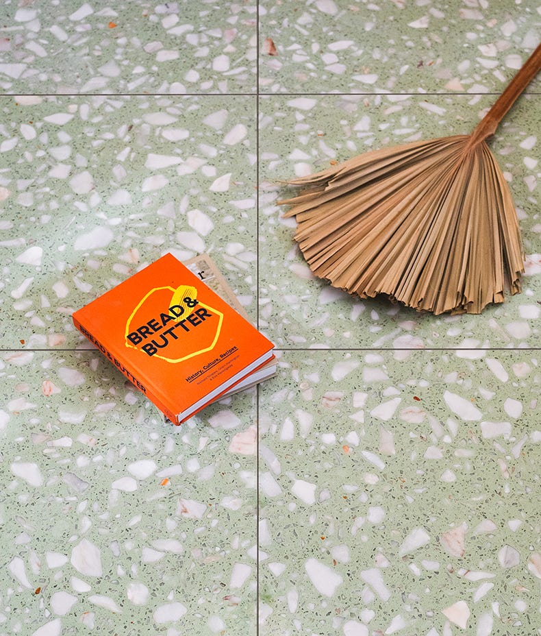 Rialto Terrazzo Laguna Honed Finish by Ca'Pietra - Green Decorative and ...