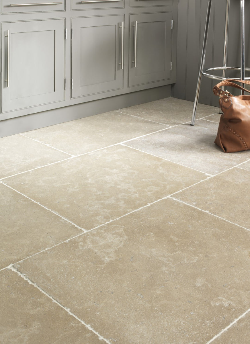 Wychwood Limestone Tumbled & Etched Finish by Ca'Pietra - Cream Natural ...