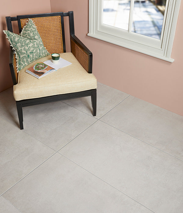 Louvre Porcelain Perla by Ca'Pietra - Neutral Stone Effect Matt ...