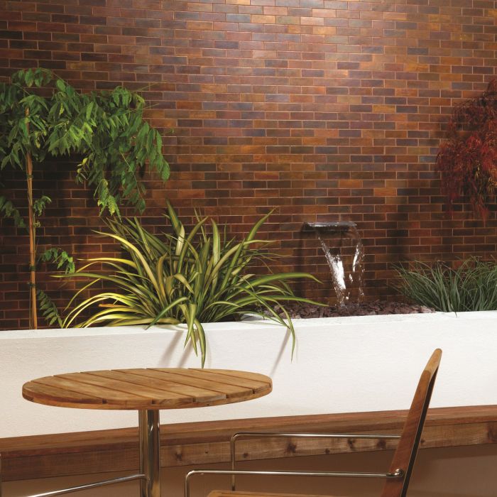 Alchemy Brick Copper Mosaic - Copper Mosaics Effect Metallic Metal Tile ...