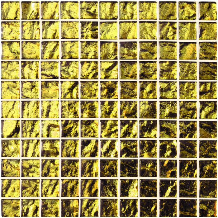 Byzantium Gem Gold Rush Glass Mosaic - Gold Mosaics Effect Gloss Glass ...