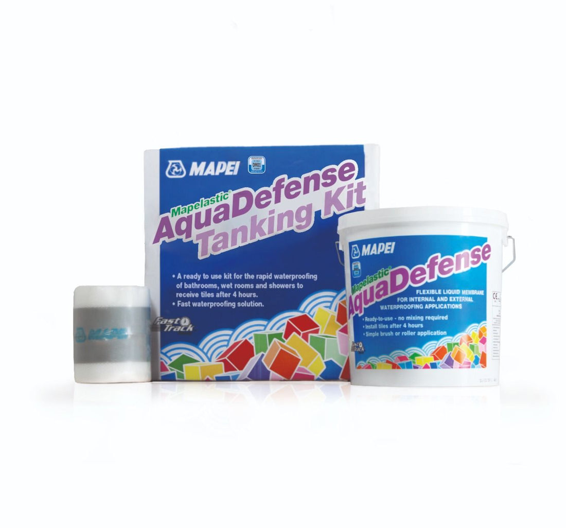 Mapei Mapelastic Aquadefense Waterproofing & Tanking Kit – European ...