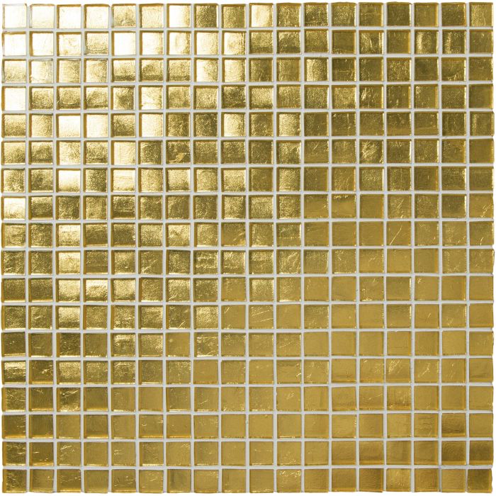Reflection Mosaic - Gold Mosaics Effect Lustre / Iridescent Glass Tile ...