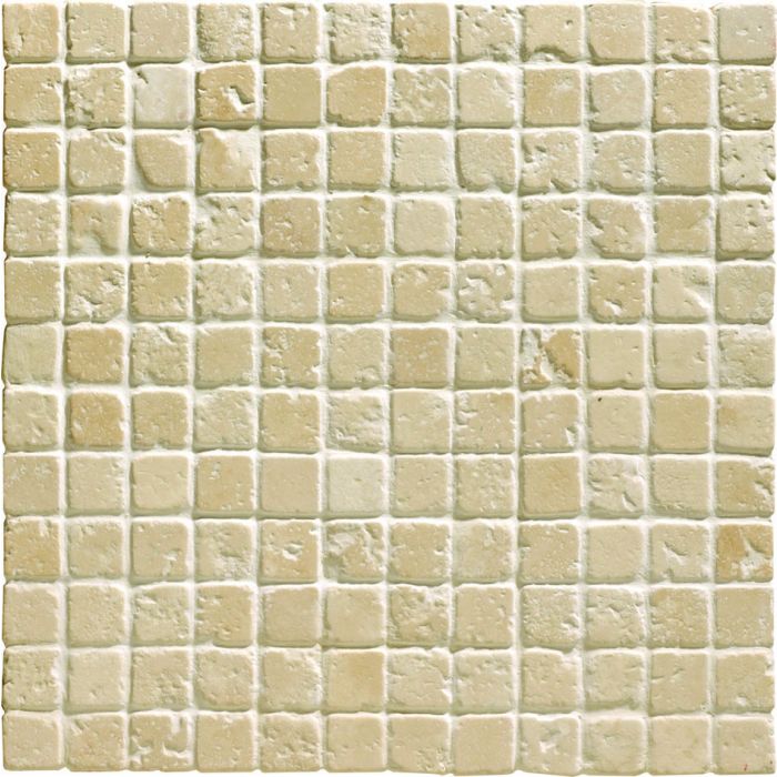 Crema 2.3 Venetian Stone Mosaic - Cream Mosaics Effect Stone Tile ...